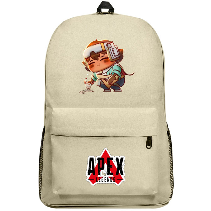 Apex Legends Vantage Backpack SuperPack - Vantage Petting A Bat Chibi ...