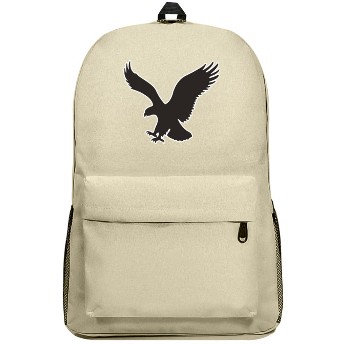 American Eagle Backpack SuperPack - American Eagle Brown Logo | Trendapack