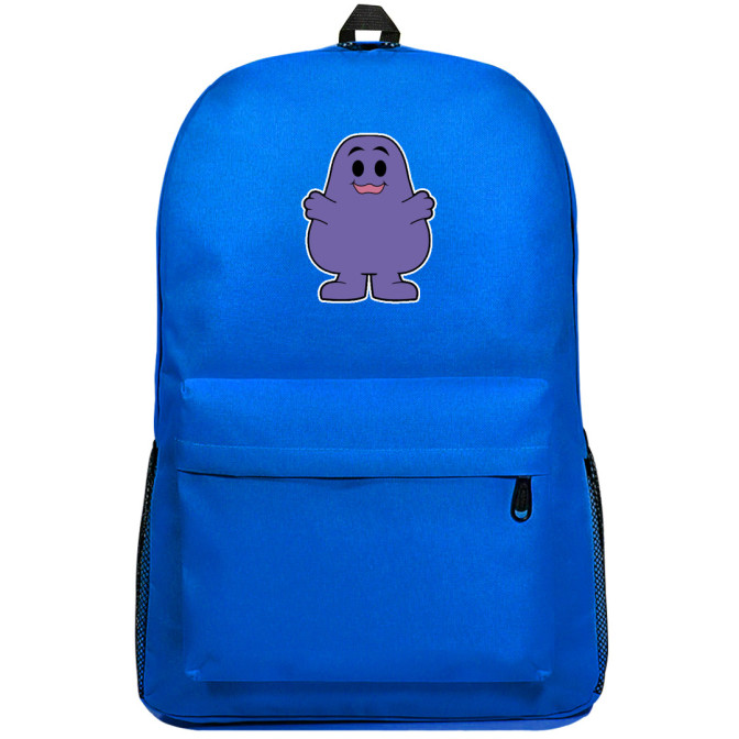 Mcdonald Backpack SuperPack - Mcdonald Funny Grimace Sticker | Trendapack