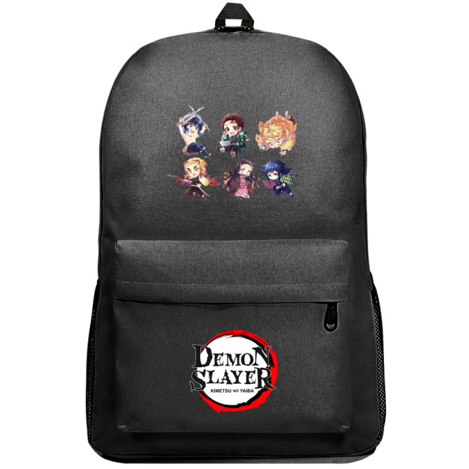 Demon Slayer Team Tanjiro Backpack SuperPack - Team Tanjiro Chibi Art ...