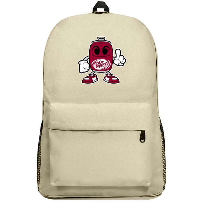 Dr Pepper Backpack SuperPack - Dr Pepper Can Man In Vector | Trendapack