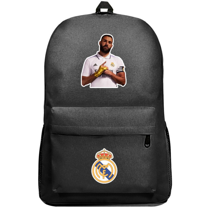 Karim Benzema Backpack SuperPack - Karim Benzema Sticker Art | Trendapack