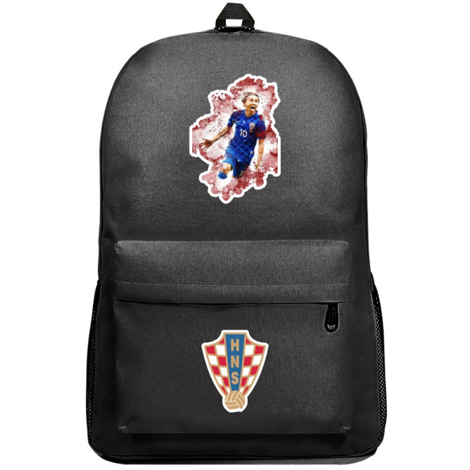 Luka Modric Backpack SuperPack - Luka Modric Croatia National Team Oil ...