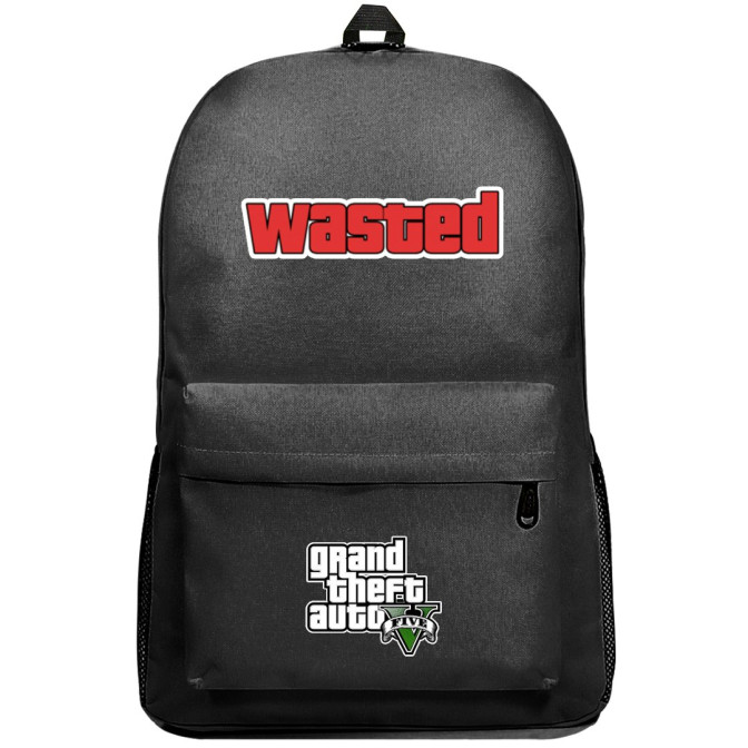 Grand Theft Auto Backpack SuperPack - Grand Theft Auto Wasted Sticker ...