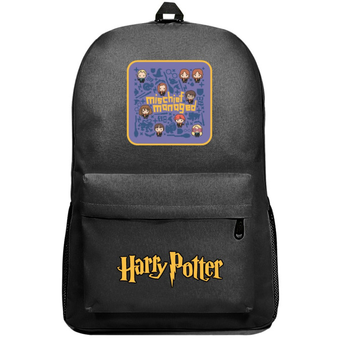 Harry Potter Backpack SuperPack - Harry Potter Mischief Managed Sticker ...