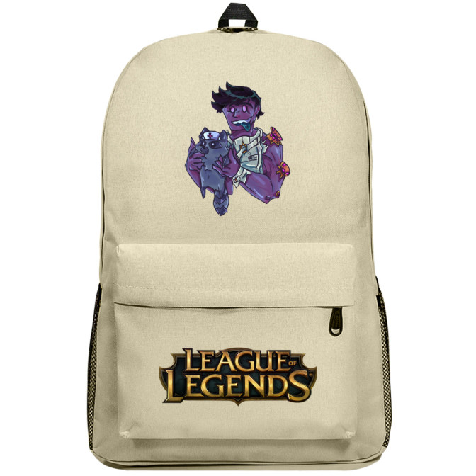 League of Legends Dr. Mundo Backpack SuperPack - Dr. Mundo Chibi Art ...