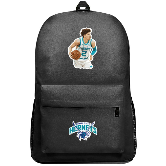 NBA LaMelo Ball Backpack SuperPack - LaMelo Ball Sticker Art | Trendapack