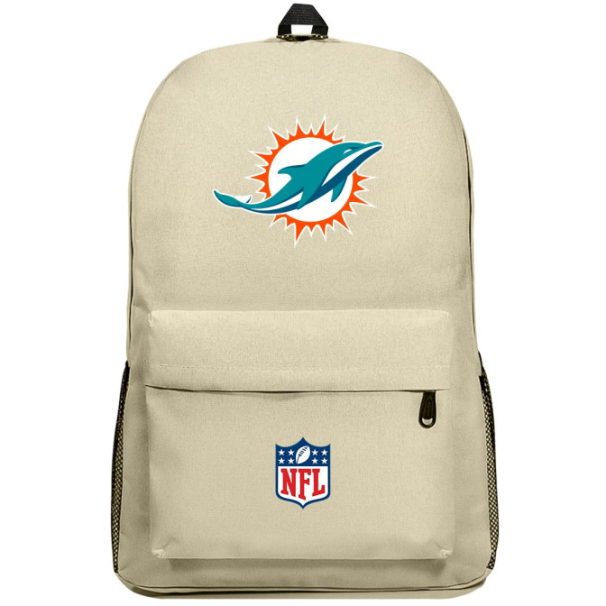 NFL Miami Dolphins Backpack SuperPack - Miami Dolphins Team Logo Large ...