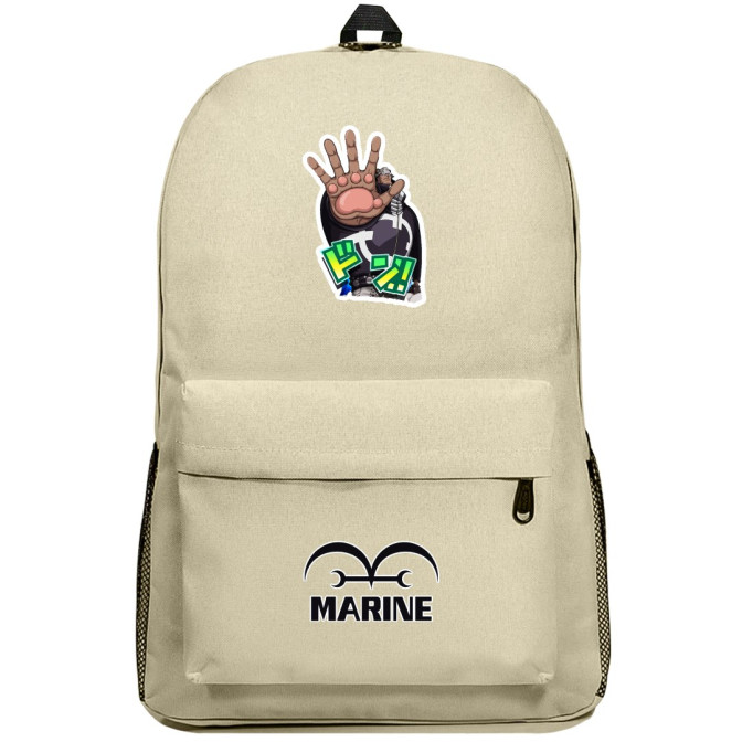 One Piece Kuma Backpack SuperPack - Kuma Showing Hand Sticker | Trendapack