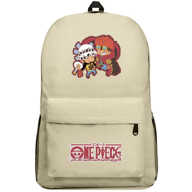 One Piece Backpack SuperPack - Once Piece Law And Kid Chibi Art ...