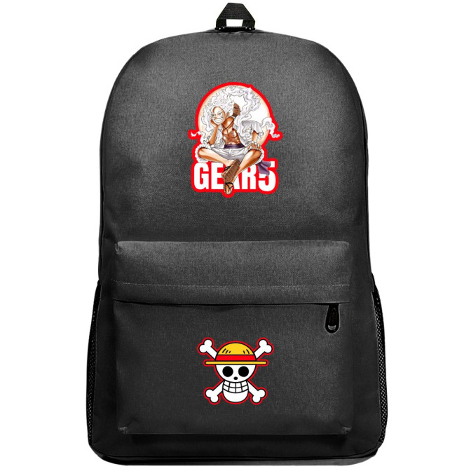 One Piece Luffy Backpack SuperPack - Luffy Gear 5 Sitting Sticker ...