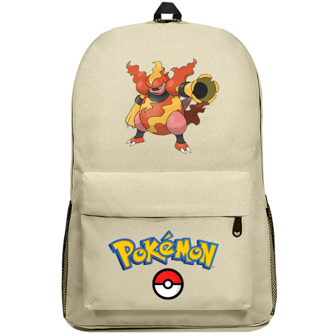 Pokemon Magmortar Backpack SuperPack - Magmortar Character Series Art ...