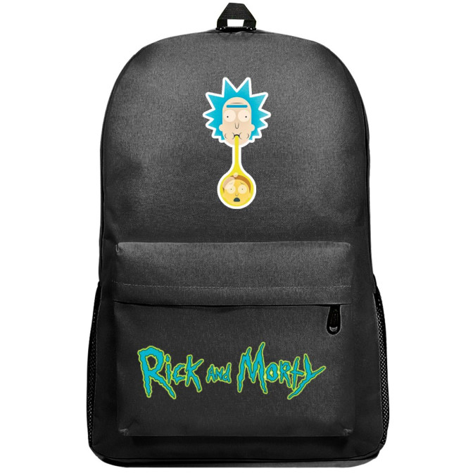 Rick And Morty Backpack SuperPack - Rick And Morty Drool Saliva ...