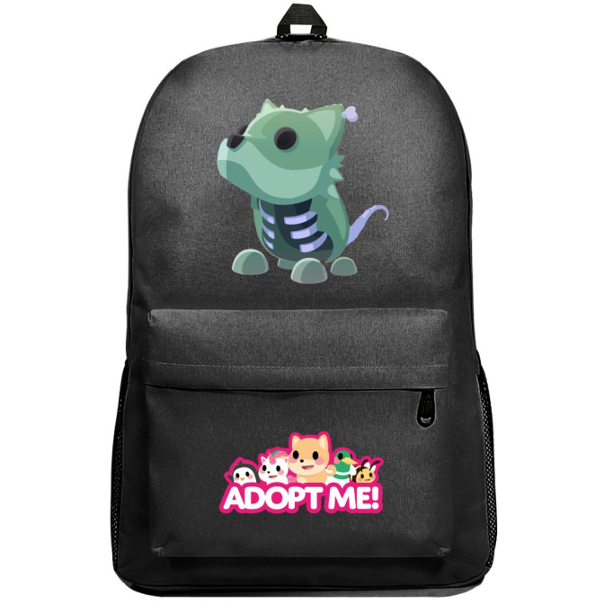 Roblox Adopt Me Zombie Wolf Backpack SuperPack - Zombie Wolf Cartoon ...