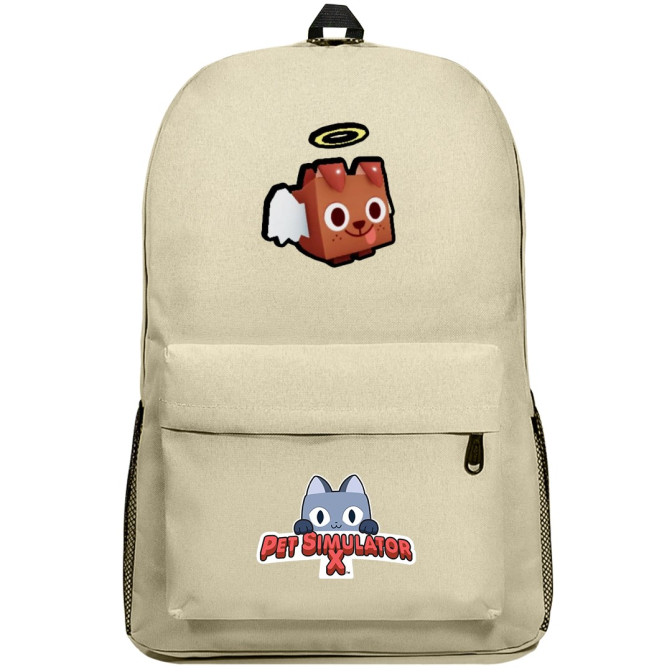 Roblox Pet Simulator X Angel Dog Backpack SuperPack - Angel Dog ...
