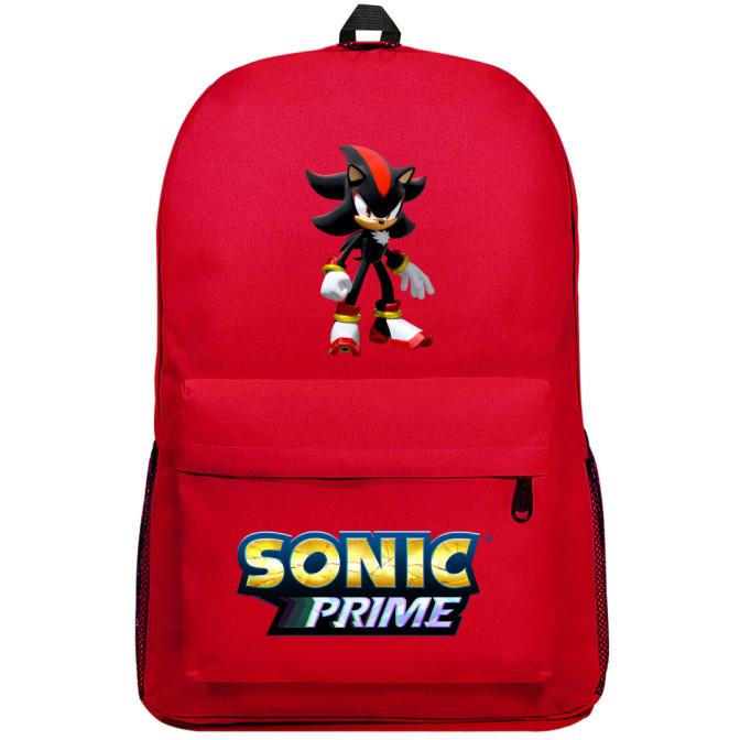 Sonic Prime Shadow The Hedgehog Backpack SuperPack - Shadow The ...