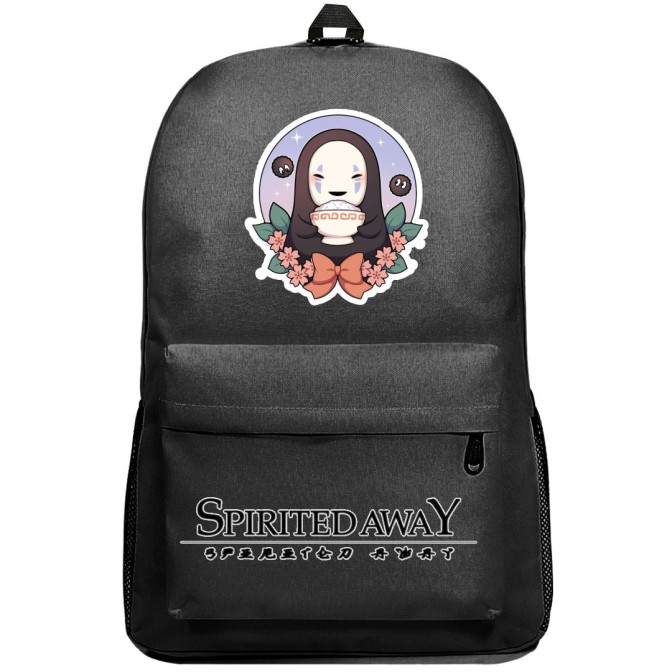 Spirited Away No-Face Backpack SuperPack - Kaonashi Holding Food Chibi ...