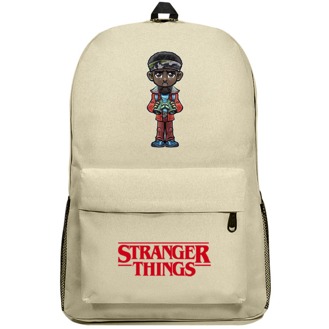 Stranger Things Lucas Backpack SuperPack - Lucas Holding Binoculars ...
