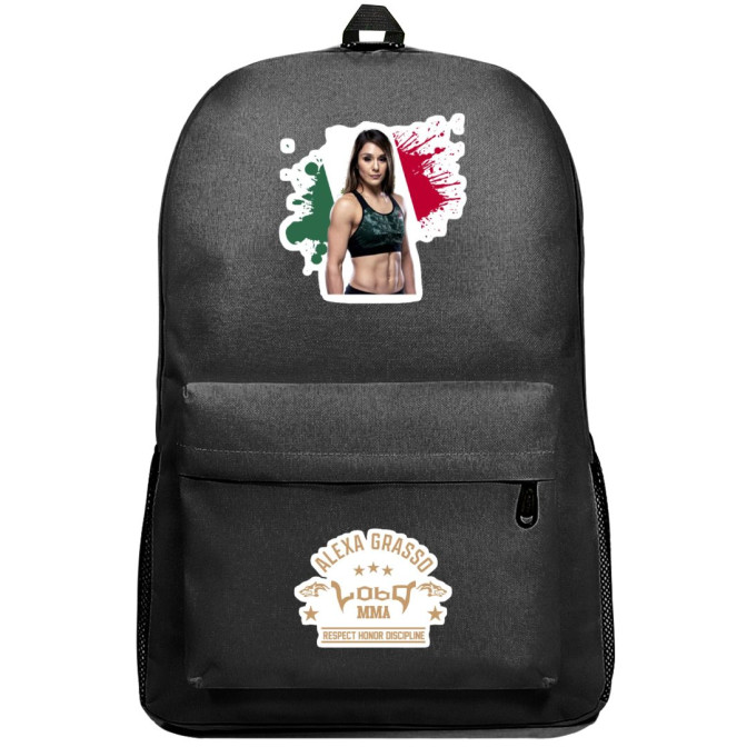 UFC Alexa Grasso Backpack SuperPack - Alexa Grasso Portrait Sticker Art ...
