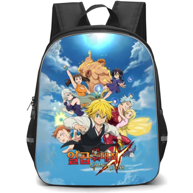 The Seven Deadly Sins Backpack Student Pack - Characters Grand Cross ...