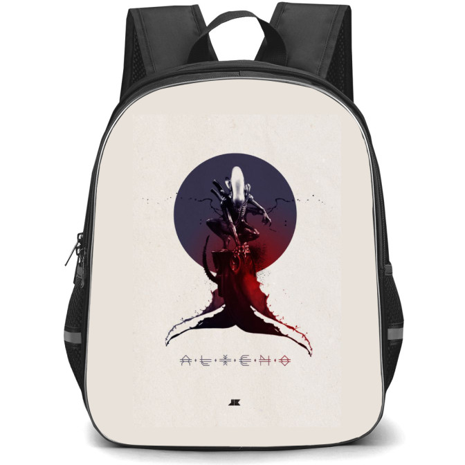 Aliens Backpack StudentPack - Xenomorph Fierce Black Series Poster ...