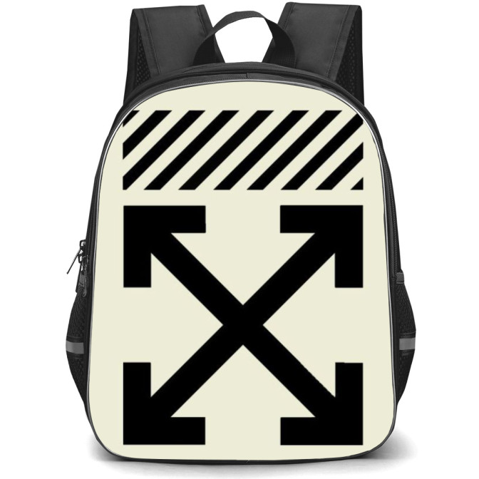 Off-White Backpack Student Pack - Off Logo In Beige Background | Trendapack
