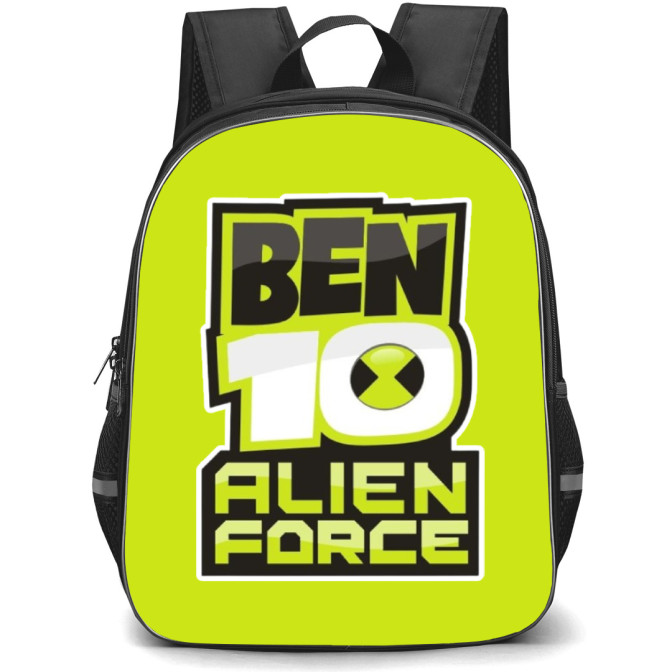 Ben 10 Backpack StudentPack - Ben10 Alien Force Logo | Trendapack