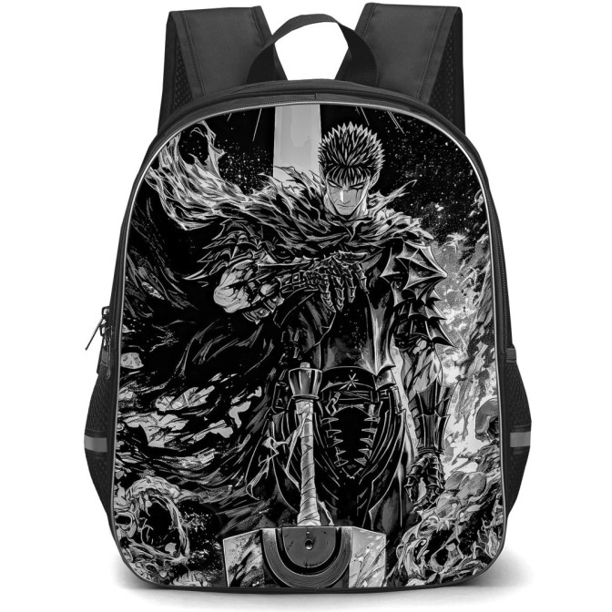 Berserk Guts Backpack StudentPack - Berserk Guts Standing With His ...