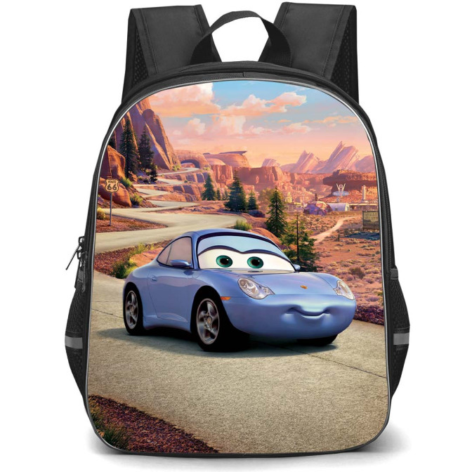 Cars Sally Carrera Backpack StudentPack - Sally Carrera Is Racing On A ...