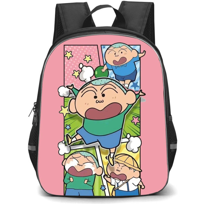 Crayon Shin-Chan Masao Sato Backpack StudentPack - Masao Sato Comic Art Poster | Trendapack