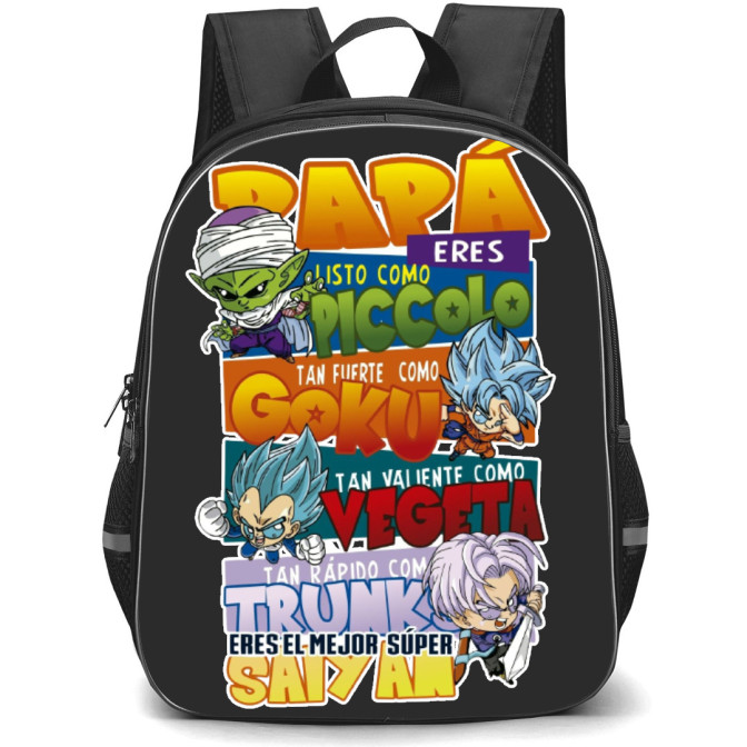 Dragon Ball Backpack StudentPack - Dragon Ball Characters Cartoon Art ...