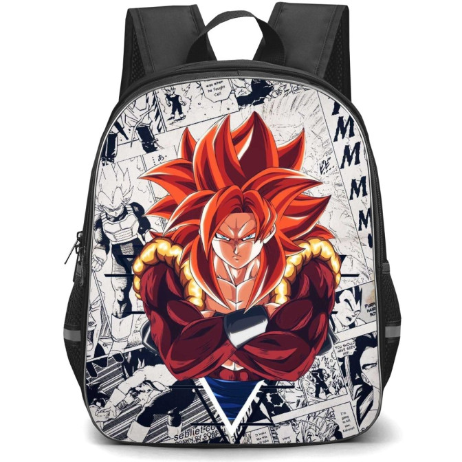 Dragon Ball Gogeta Backpack StudentPack - Super Saiyan 4 Gogeta ...
