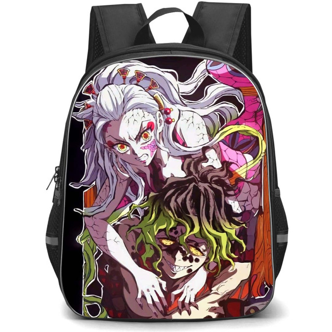 Demon Slayer Backpack StudentPack - Demon Slayer Daki On Top Of Gyutaro ...