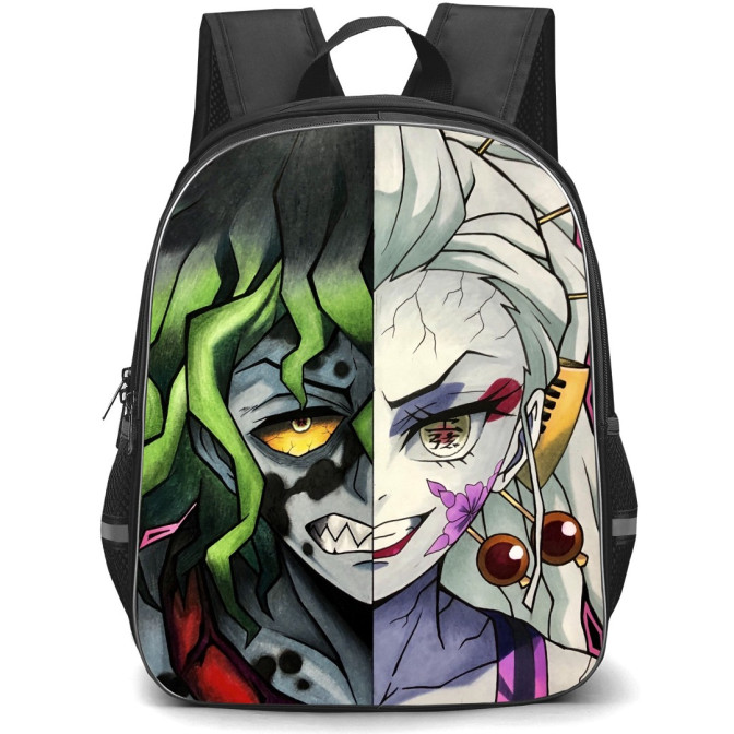 Demon Slayer Backpack StudentPack - Gyutaro Daki Half Portrait | Trendapack