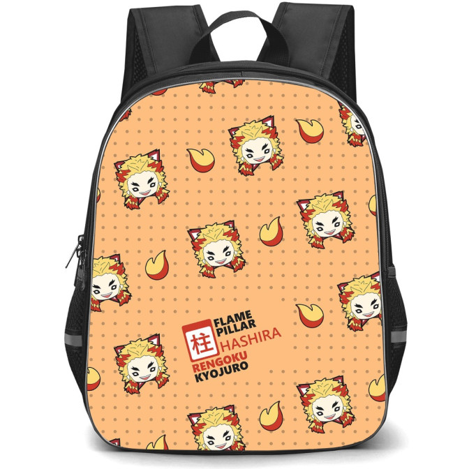 Demon Slayer Kyojuro Rengoku Backpack StudentPack - Kyojuro Rengoku ...