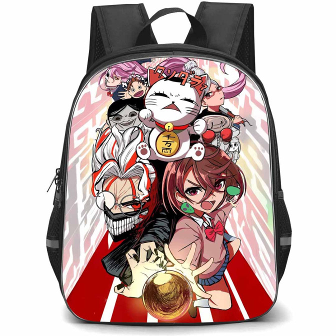 Dandadan Backpack StudentPack - Dandadan Characters Chibi Art Energy ...