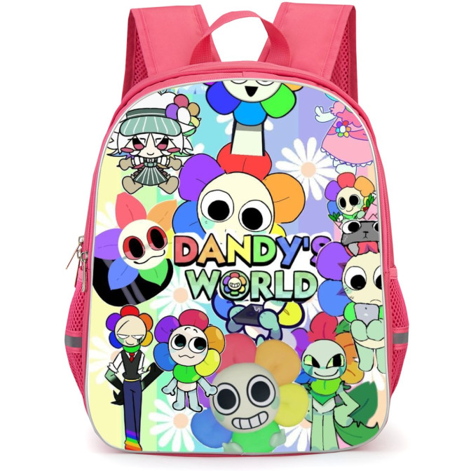 Dandys World Backpack StudentPack - Dandys World Colorful Theme Poster ...
