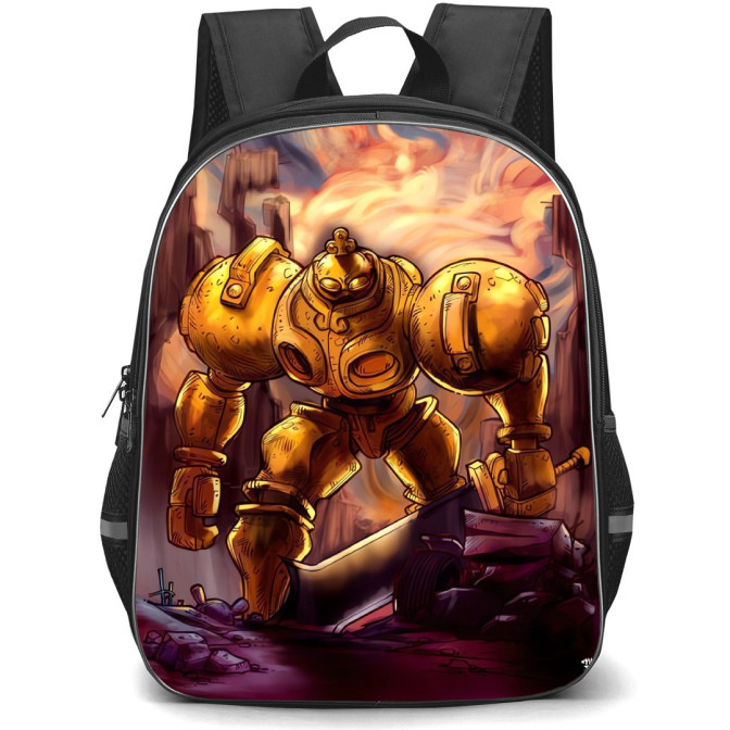 Darkstalkers Huitzil Backpack StudentPack - Huitzil Holding a Sword ...