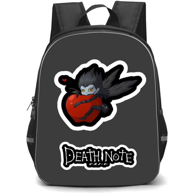 Death Note Ryuk Backpack StudentPack - Ryuk Eating Apple Cartoon Art ...