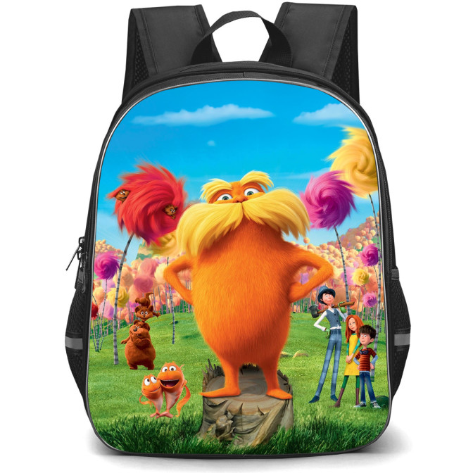 Dr Seuss The Lorax Backpack StudentPack - Characters Posing Portrait ...