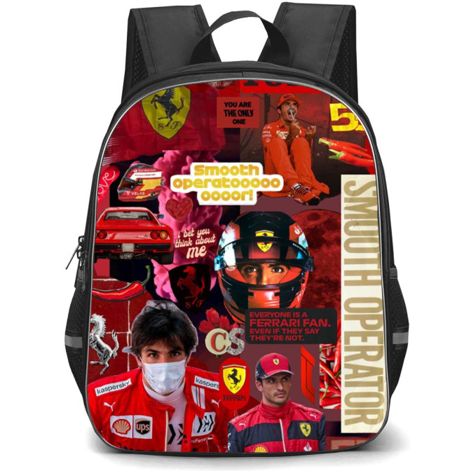 F1 Formula One Carlos Sainz Backpack StudentPack - Carlos Sainz Smooth ...