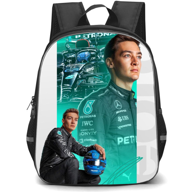 F1 Formula One George Russell Backpack StudentPack - Signature Poster ...