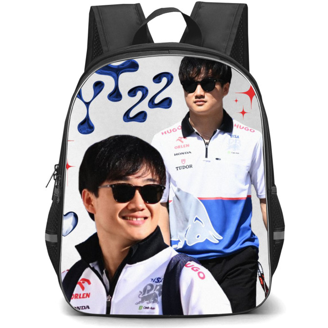 F1 Formula One Yuki Tsunoda Backpack StudentPack - Wearing Shades ...