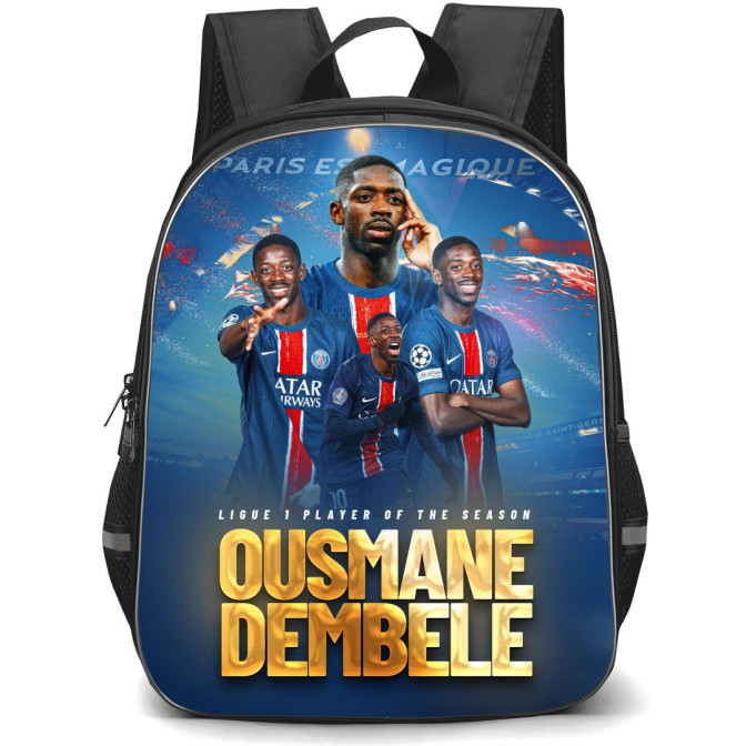Ousmane Dembele Backpack StudentPack - Ousmane Dembele Collage ...