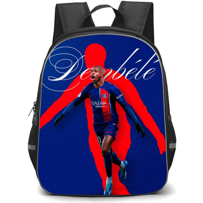 Ousmane Dembele Backpack StudentPack - Ousmane Dembele Running Blue ...