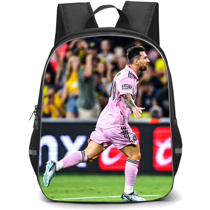 Inter Miami CF Lionel Messi Backpack StudentPack - Lionel Messi Running ...