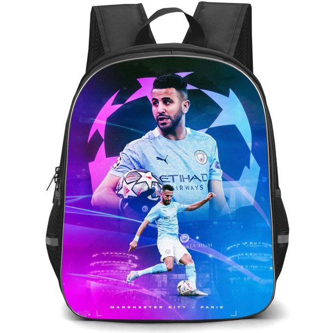 Riyad Mahrez Backpack StudentPack - Riyad Mahrez Manchester City F.C ...