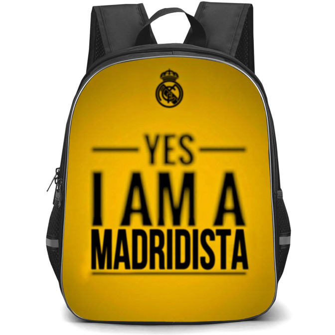 Real Madrid Backpack StudentPack - Real Madrid Yes I Am A Madridista ...