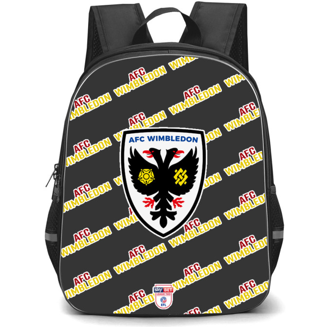 AFC Wimbledon Backpack StudentPack - Wimbledon Football Club Medley ...