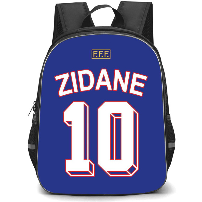 Zinedine Zidane Backpack StudentPack - Zinedine Zidane FFF Jersey ...